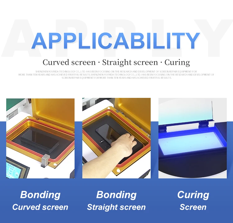 Yyd Oca Laminating Machine Vacuum Smart Pressure Regulating For Mobile ...