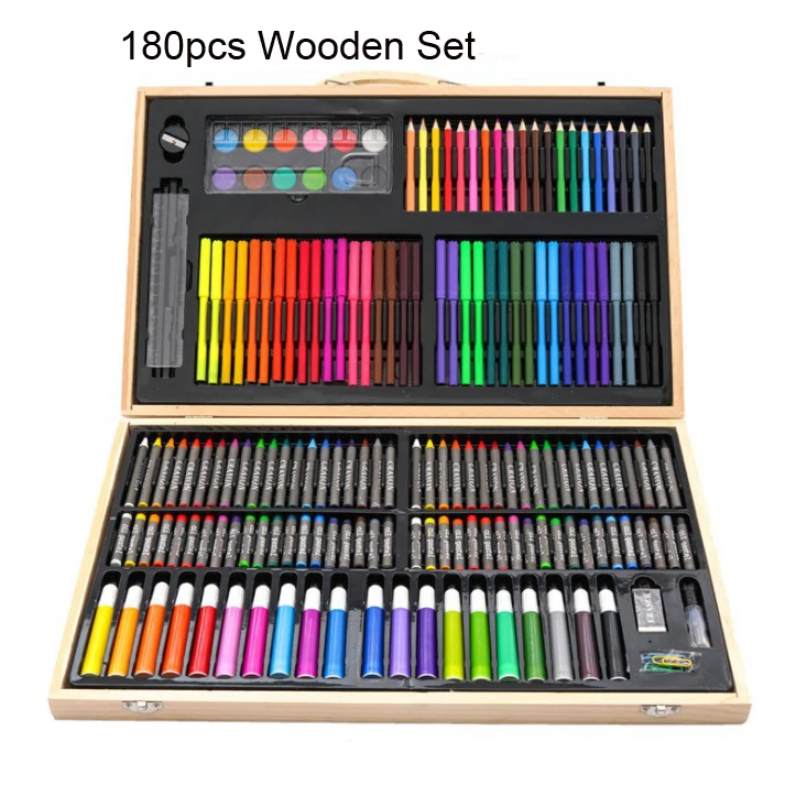 Hotsale Kids Art Set Children Drawing Set Water Color Pen Crayon Oil ...