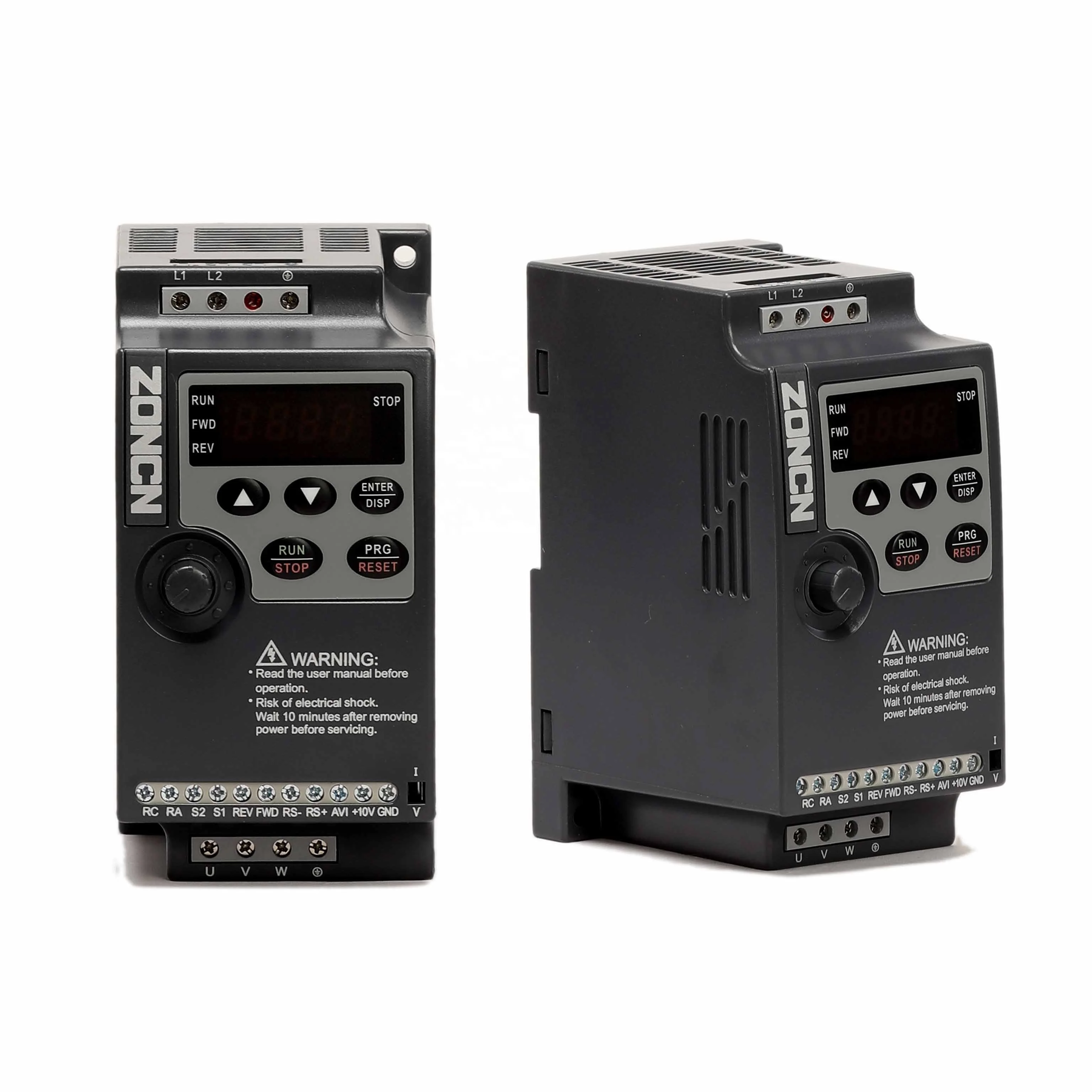 Variable frequency drives 220v inverters 1.5kW ZONCN NZ100 mini Vfd ...