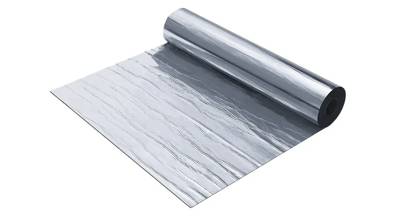 Water Proofing And Flashing Membrane Aluminum Foil High Polymer Bitumen ...