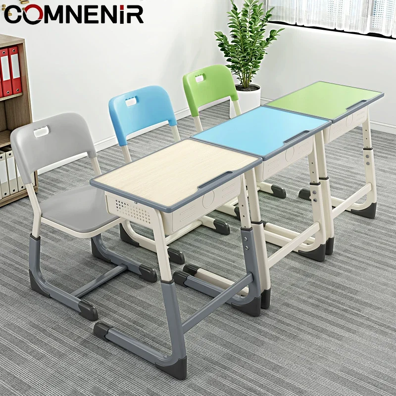 Customized School Furniture Classroom Desks And Chairs For College ...
