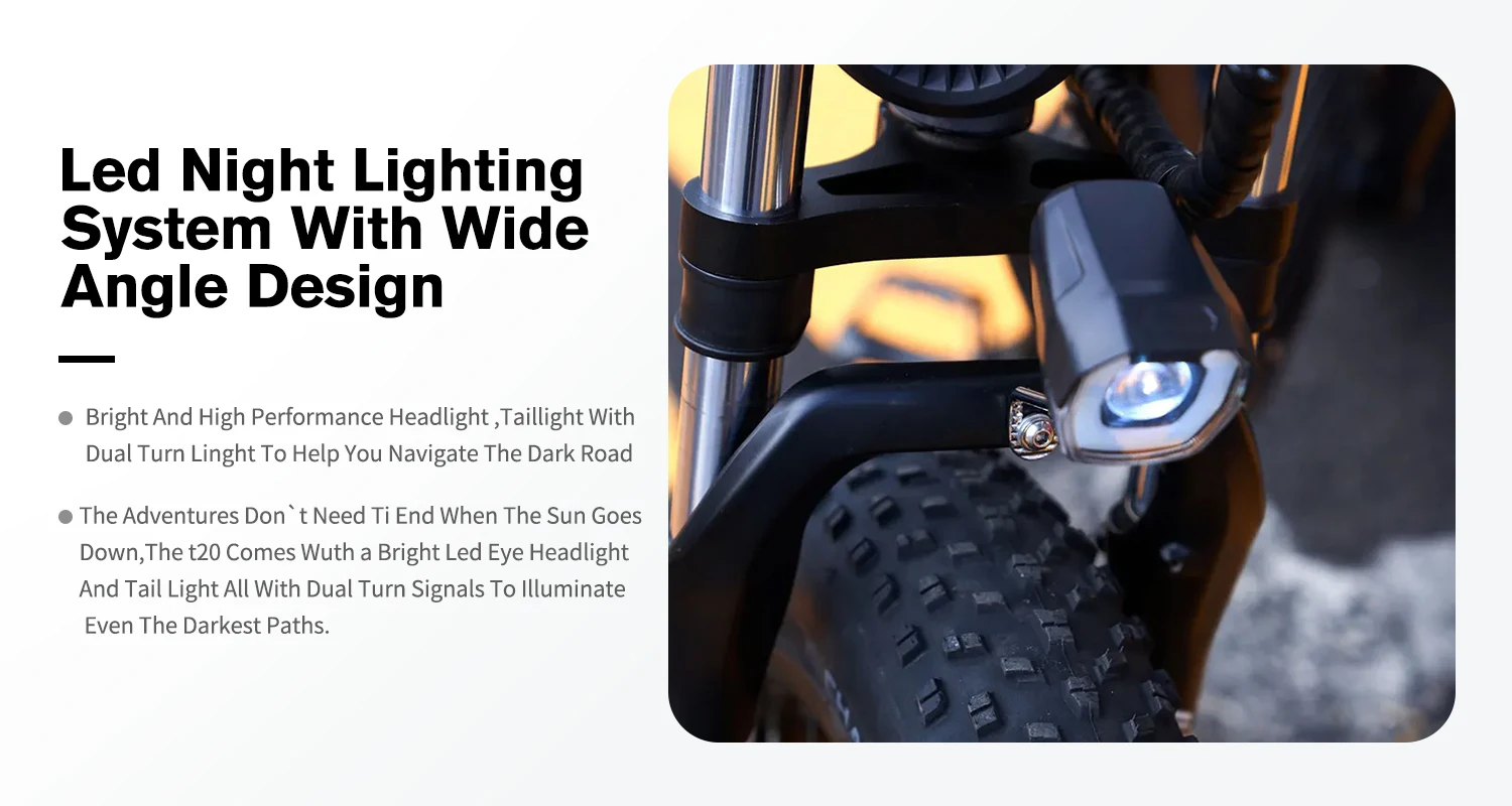 Uk Us Eu Warehouse Coswheel T20 1000w 20x4 Inch Fat Tire Bike 7-speed ...