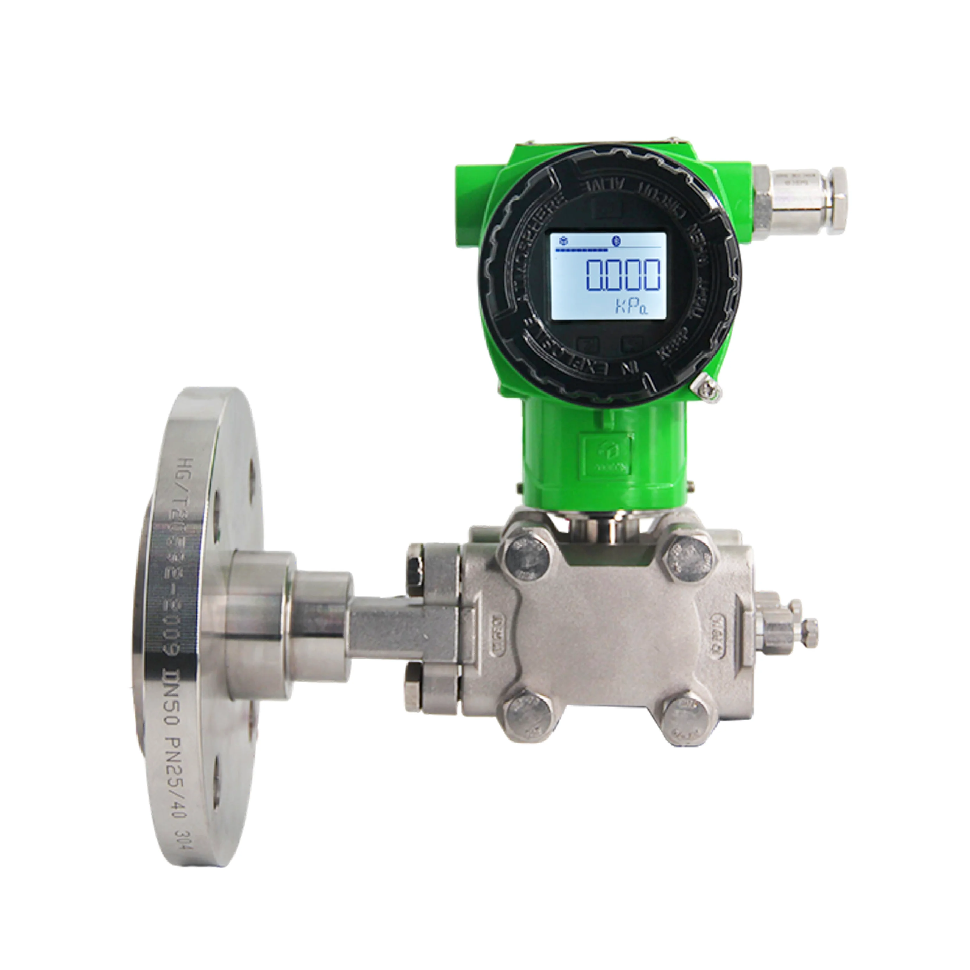 Hastelloy Double Flange Level Differential Pressure Transmitter ±0.2% ...