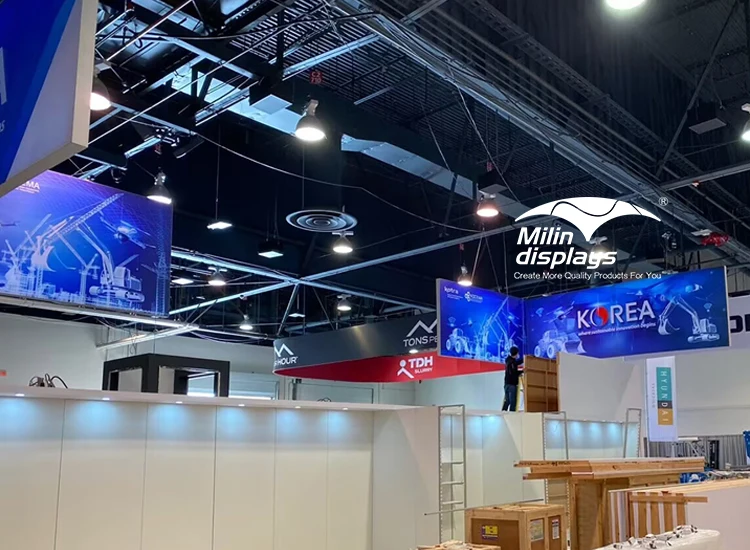 3X3X10ft Portable Tower Light Box Displays Backlit Pillar Stand for ...