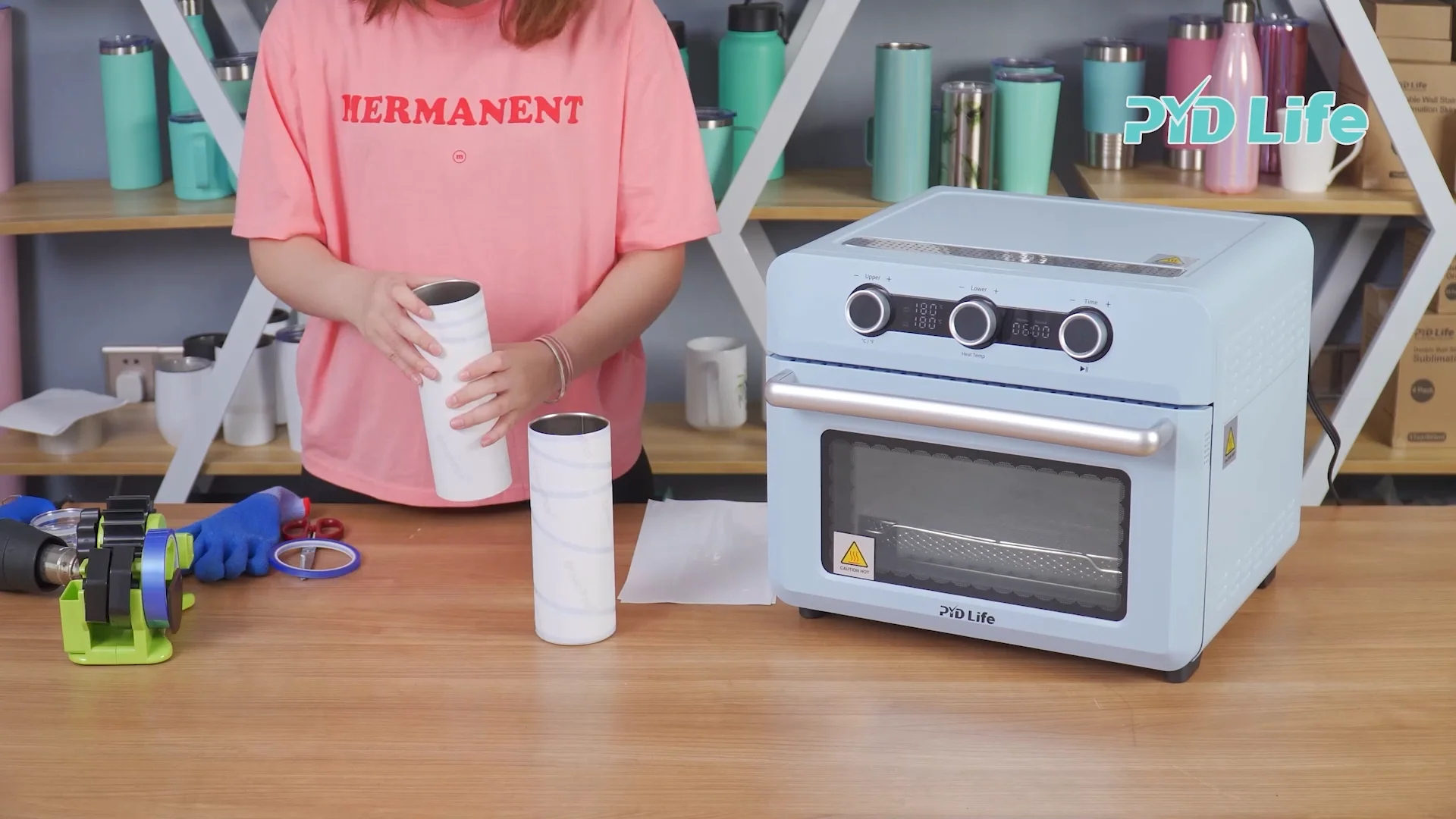 Pyd Life Custom Color Logo 25 L Smart Sublimation Oven Machine Heat ...