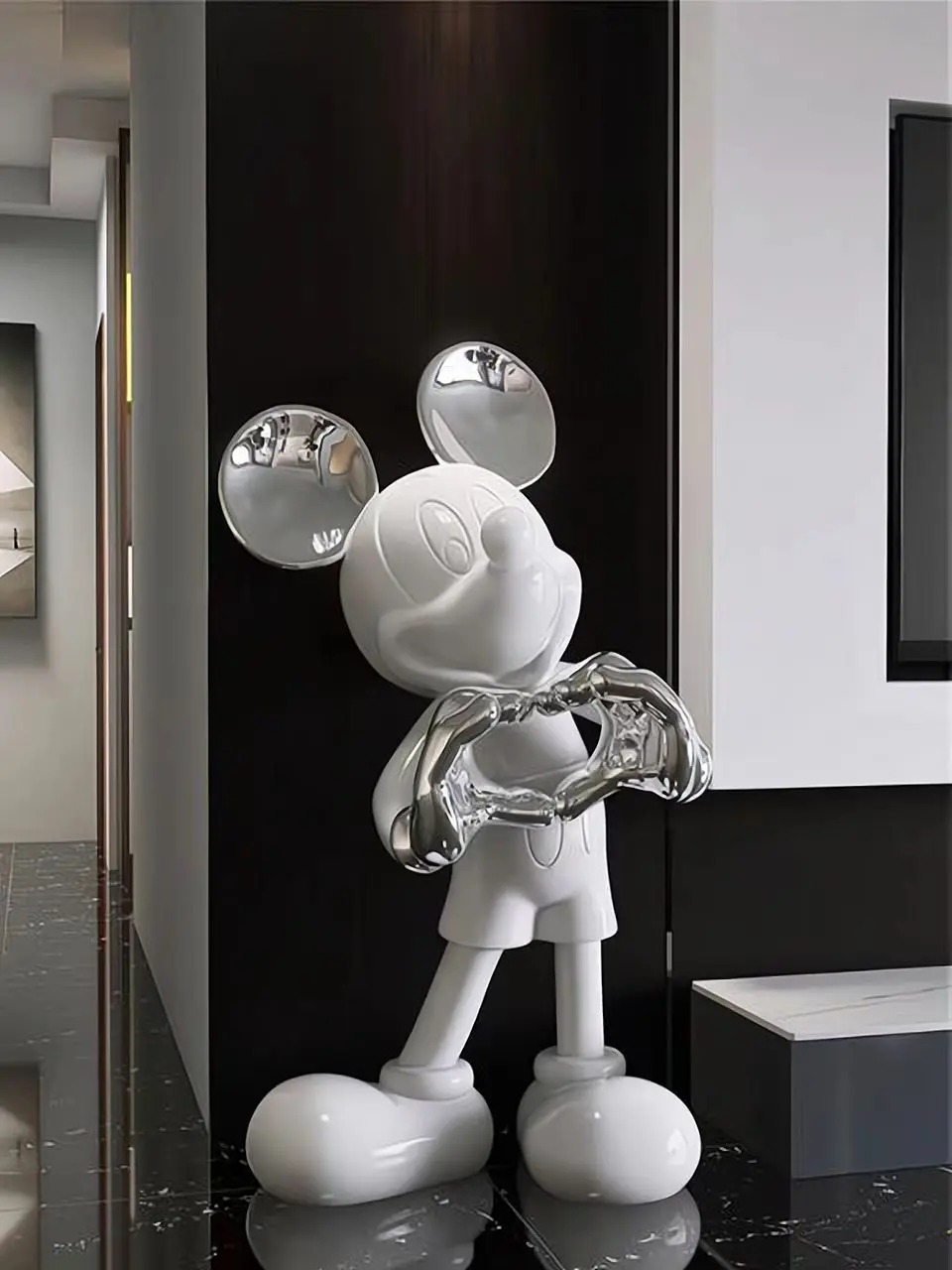 Mickey Sculpture Life Size Fiberglass Mickey Mouse Statues