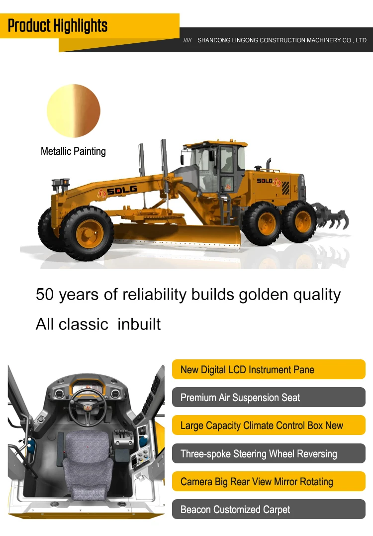 SDLG G9190F Special Privileges Road Machinery Mini Grader Price Small ...