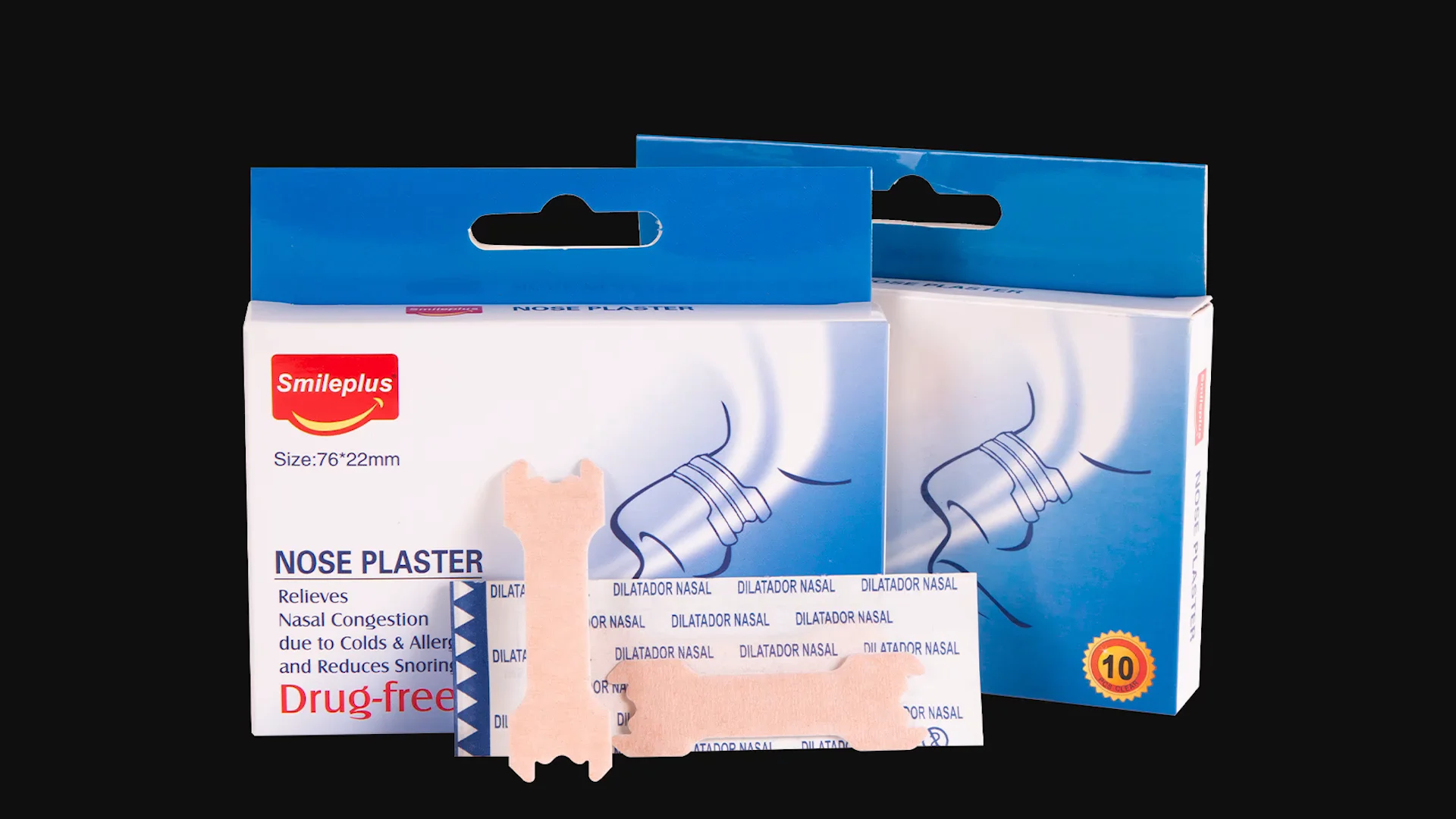 Customized Flexible Disposable Skin Color Medical Nose Plaster For ...