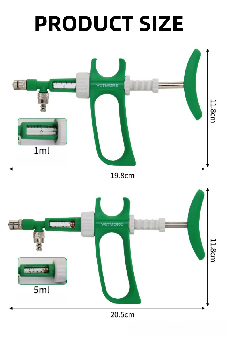 5 ml Farming High-precision Chicken Vaccine Syringe Continuous ...