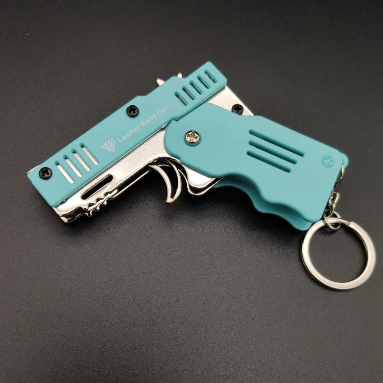 Alibaba.com: Men Army Mini M1 3D metal pistol keychain with folding ...