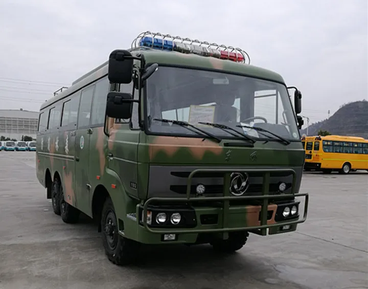 Dongfeng off-Road Bus 6X6 - All Wheel Drive for 30 Seats