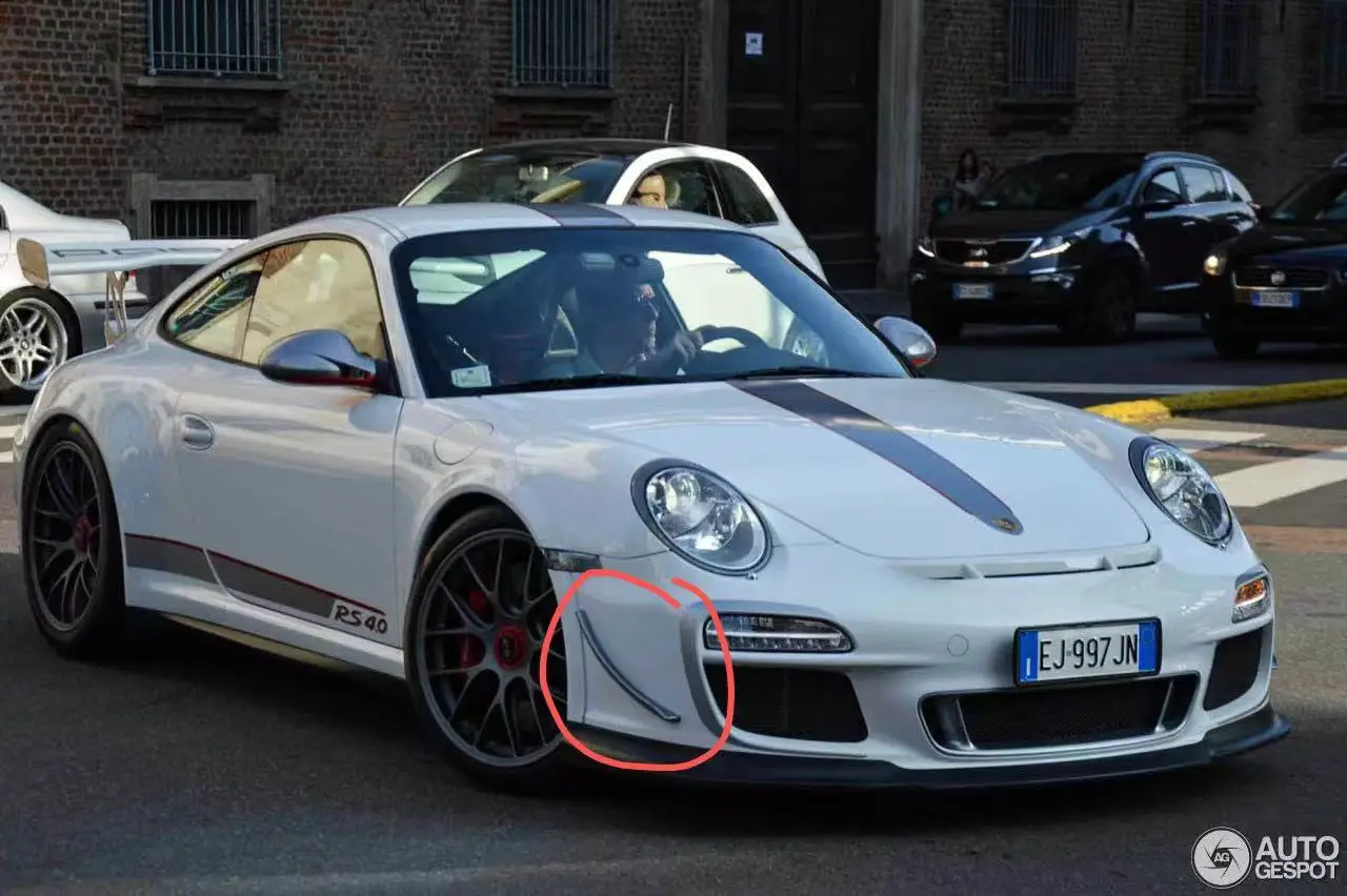 For Porsche 997 GT3 Bumper Canard Fiberglass| Alibaba.com