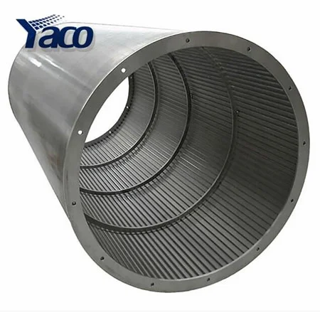 Stainless Steel Wedge Wire Cone Filter Sieve Slot Screen Basket Coal ...