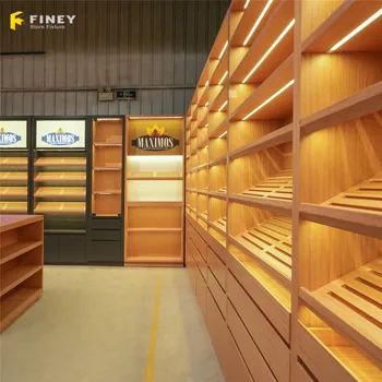Cigar Store Interior Decoration Design Custom Retail Display Somke ...