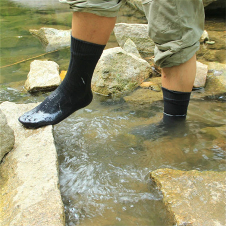 3 Layers Waterproof Socks Pu Membrane Outdoor Hiking Socks - Buy Hiking ...