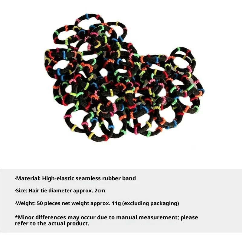 1000 Pieces Party- Time Colorful Mini Hair Ties Adorable Bulk Hair ...