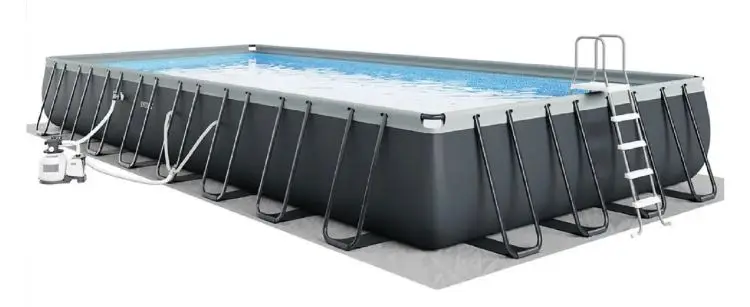 INTEX 26363EH 24ft X 12ft X 52in Ultra XTR Deluxe Rectangular Above ...