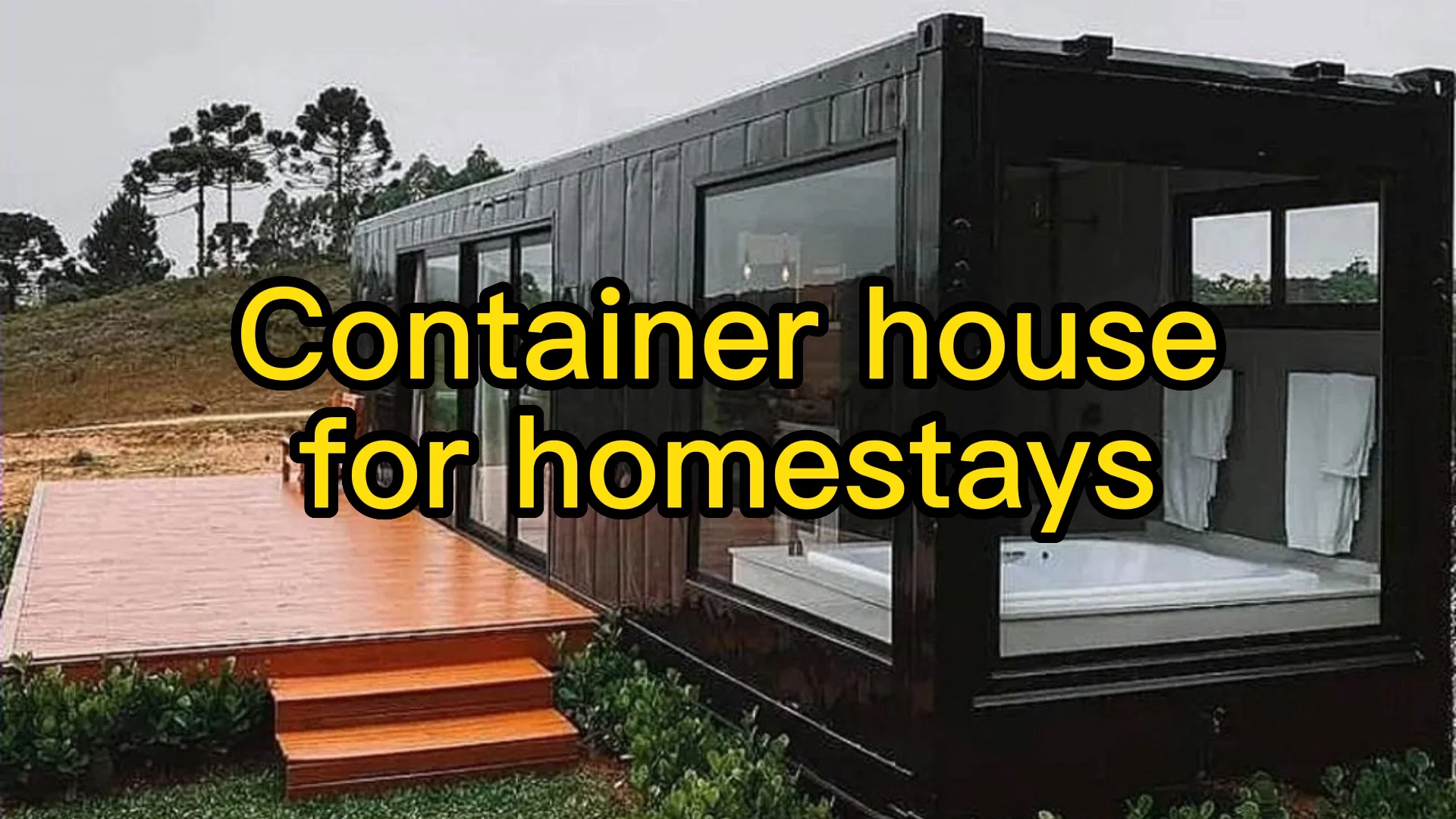 House Container 40ft With Bedroom Pre Fab House Modular Home Container ...
