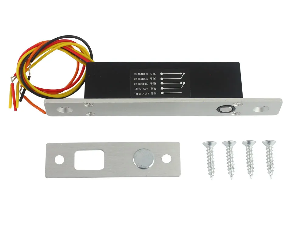 Ultra Small Electronic Bolt Lock DC12V Mini Normally Open Normally ...