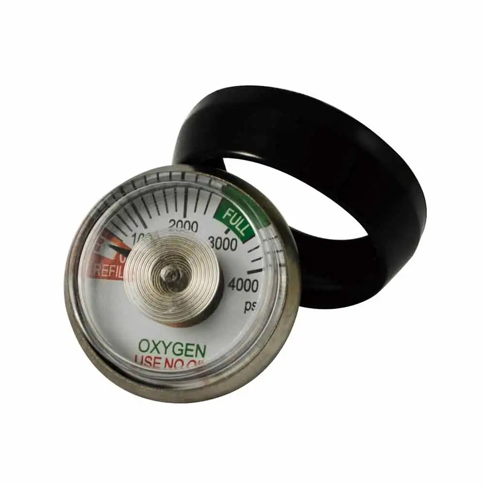 Oxygen Spiral Tube Medical Oxygen Pressure Gauge 4000psi - Buy Oxygen ...