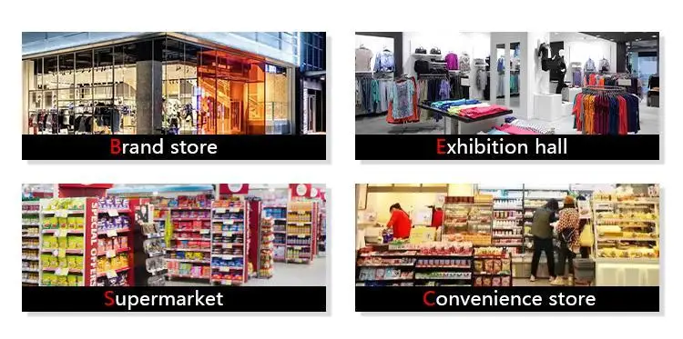 Retail Shop Shelving Display Steel Rack Supermarket Metal Shelves Store ...