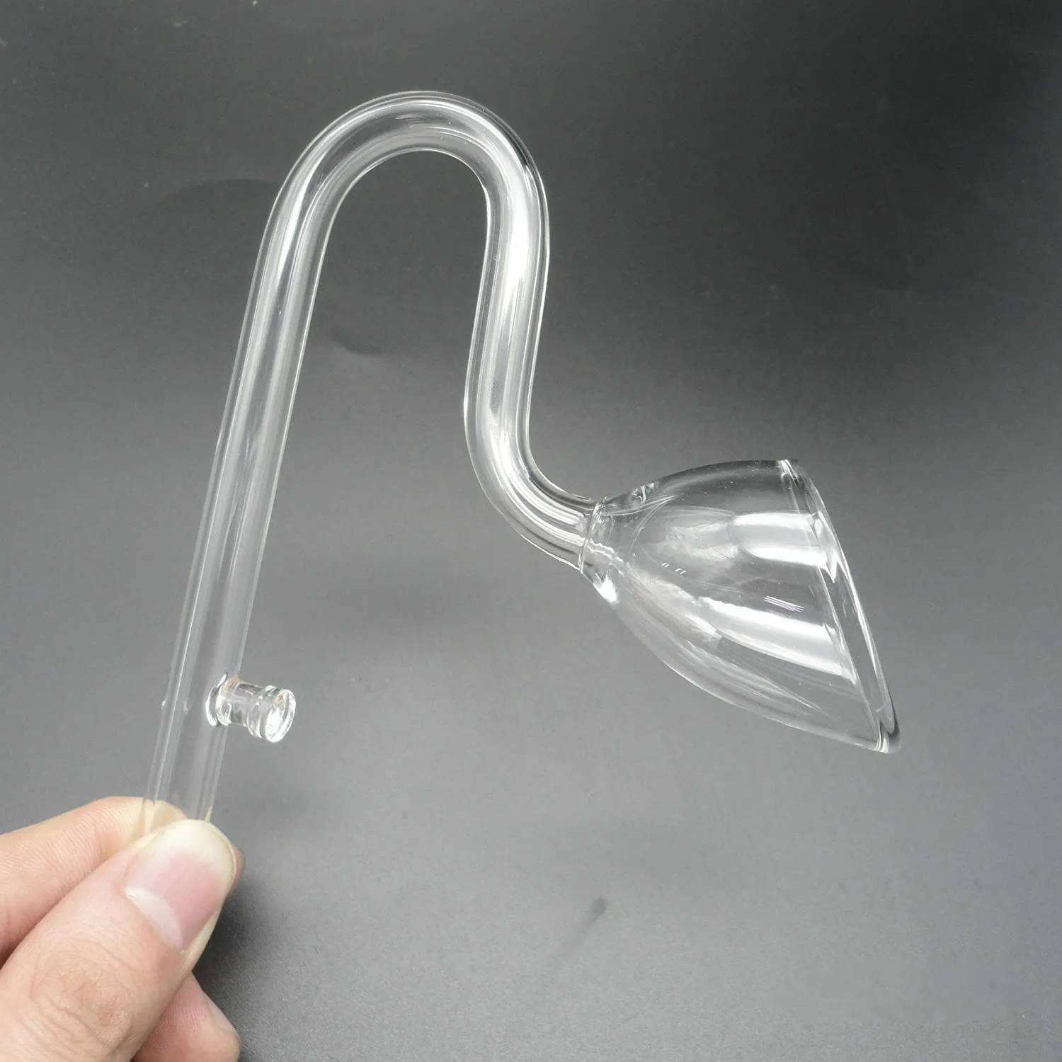 Glass Lily Pipe Mini Inflow Outflow Set 10mm for Nano Tanks
