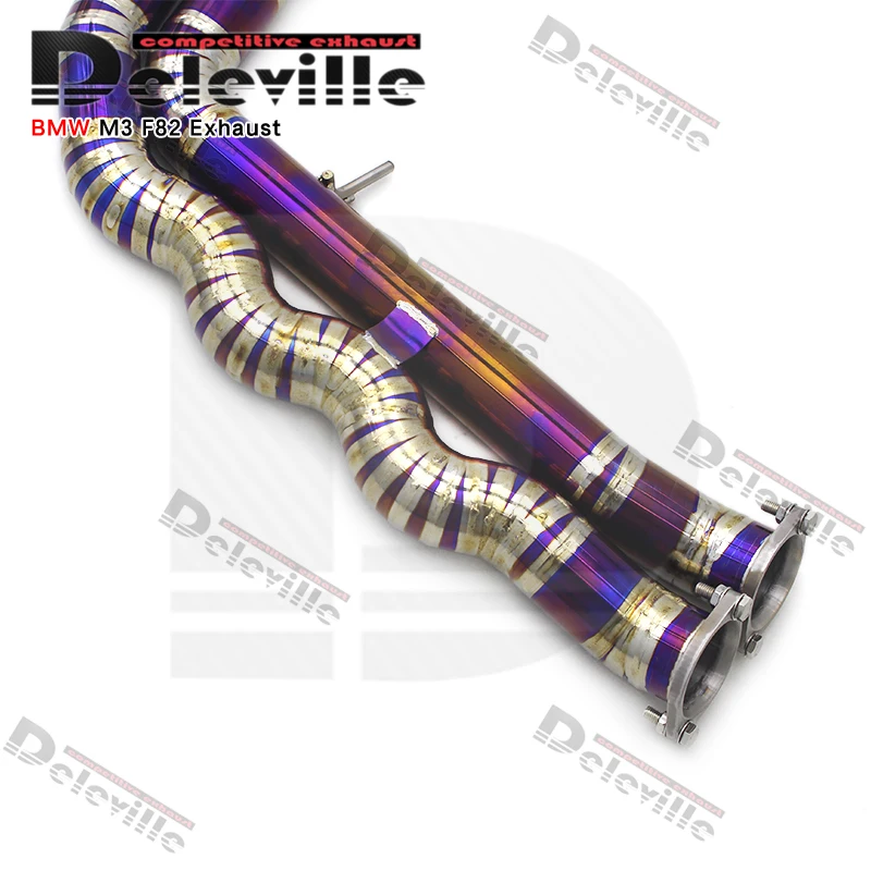 OEM Exhaust Single Midpipe for BMW M3/M4 F80 F82 F83 S55 Titanium Alloy ...