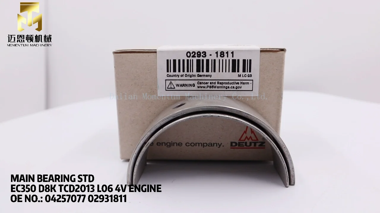 Genuine Vol Vo D8k Deutz M8 Tcd8.0 Tcd7.8 Tcd2013 L06 4v Crankshaft ...