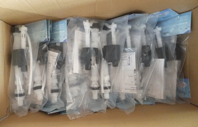 Wall Toilet Concealed Water Tank Cistern Sets P-trap Back To Wall ...