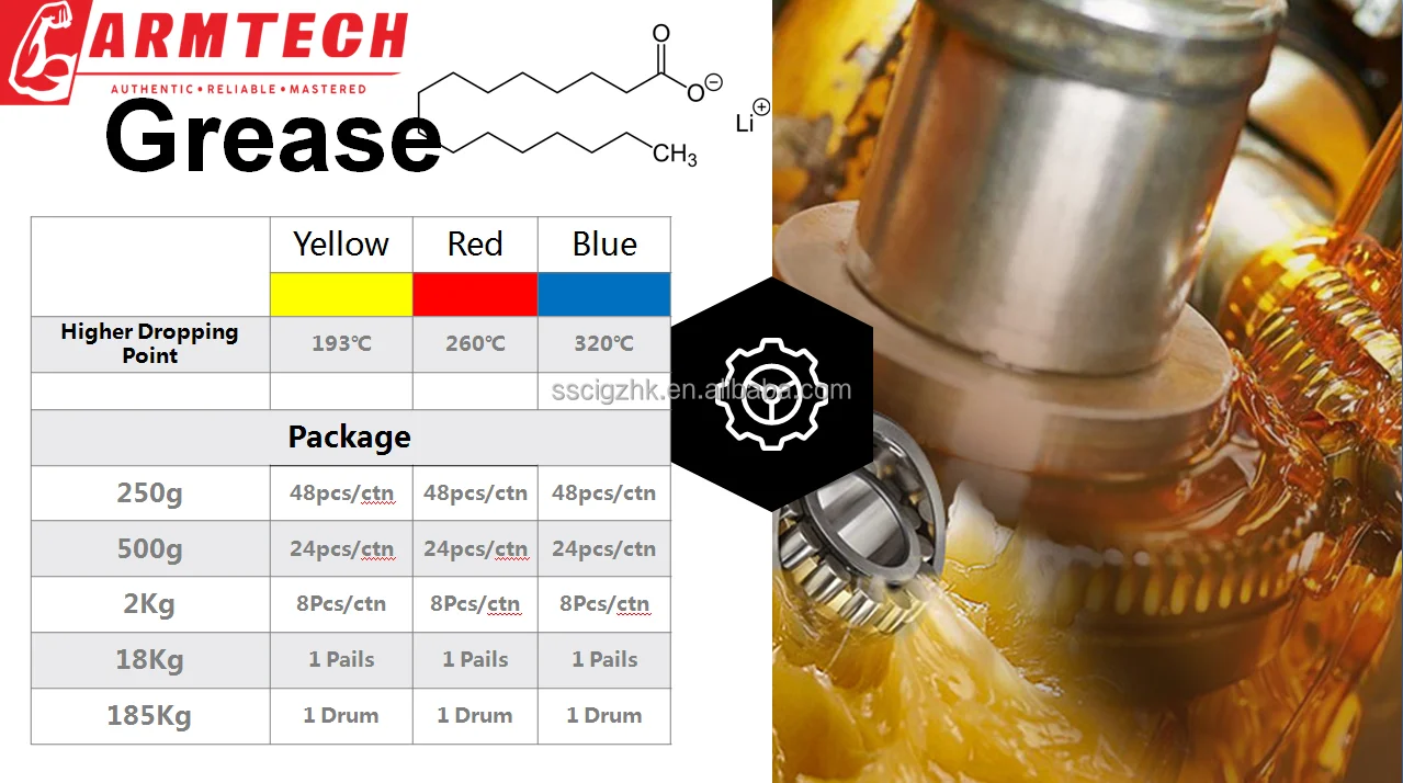 Armtech Yellow Aluminum Grease| Alibaba.com