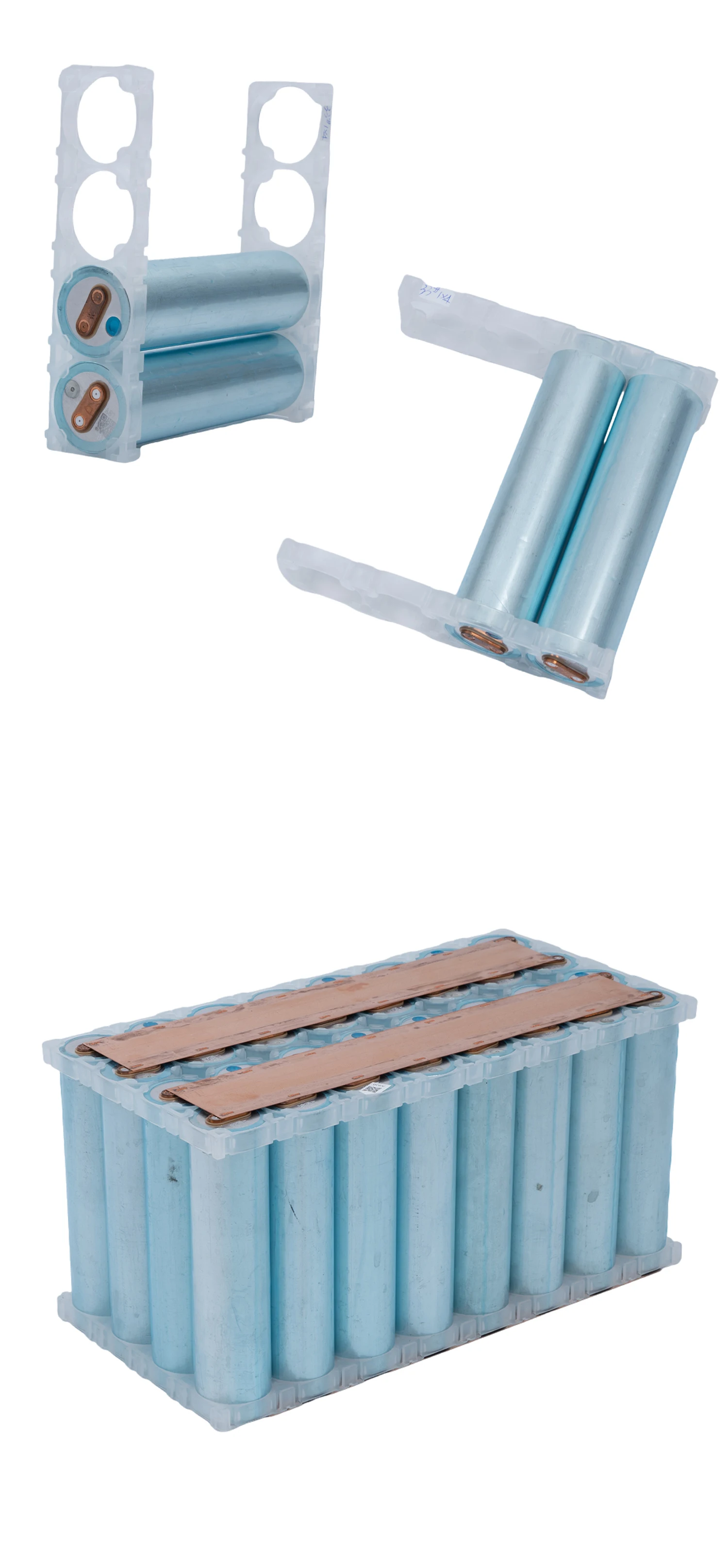 Lithium Battery Holder Cylindrical Lithium Battery Case Shell 32650 ...