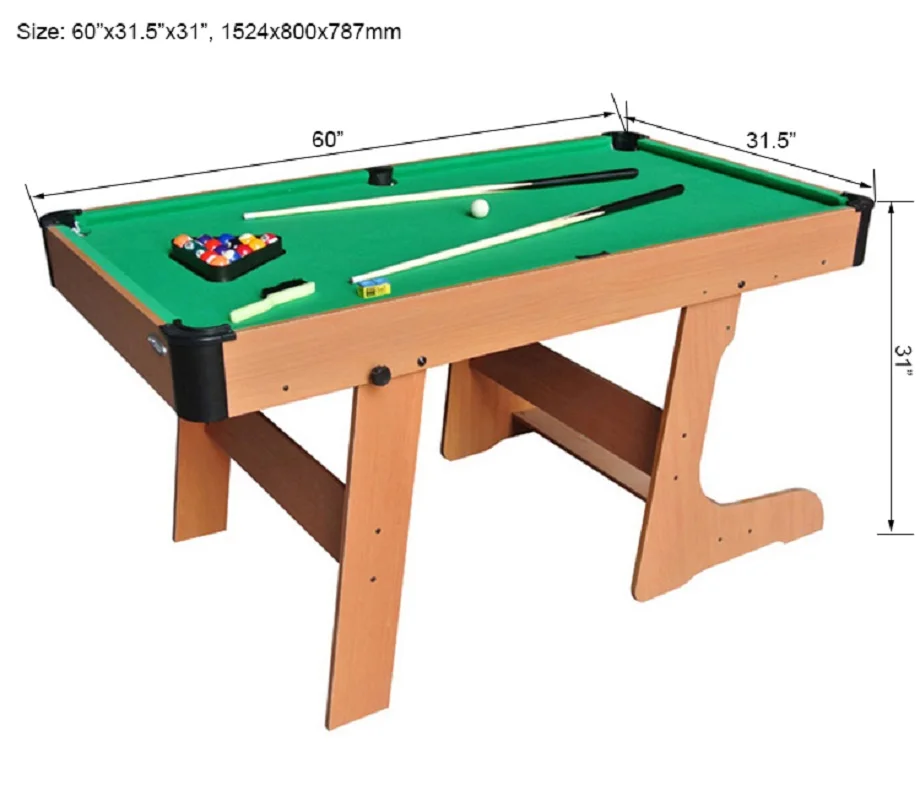 6ft Indoor Mini Folding Pool Table for Kids| Alibaba.com