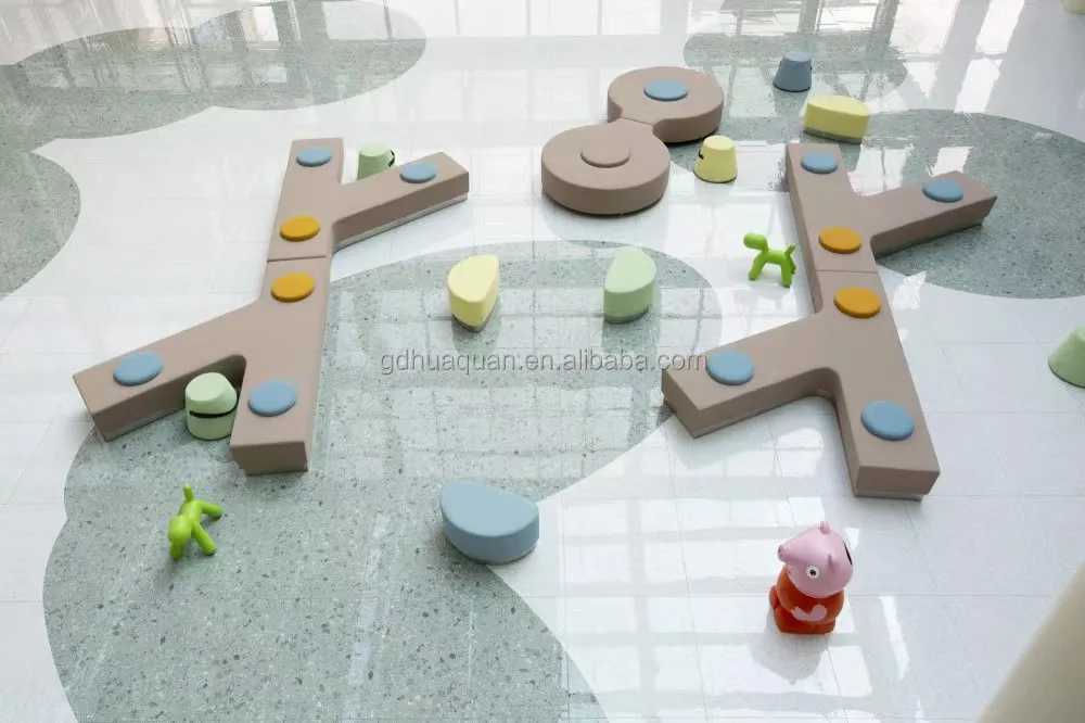 Design Modular Kids Library Daycare School Furniture Solution Puzzle ...