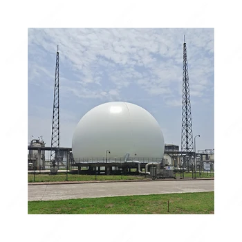Gas Storage Tank Double Membrane Biogas Gas Holder Treatment Plant 600 ...
