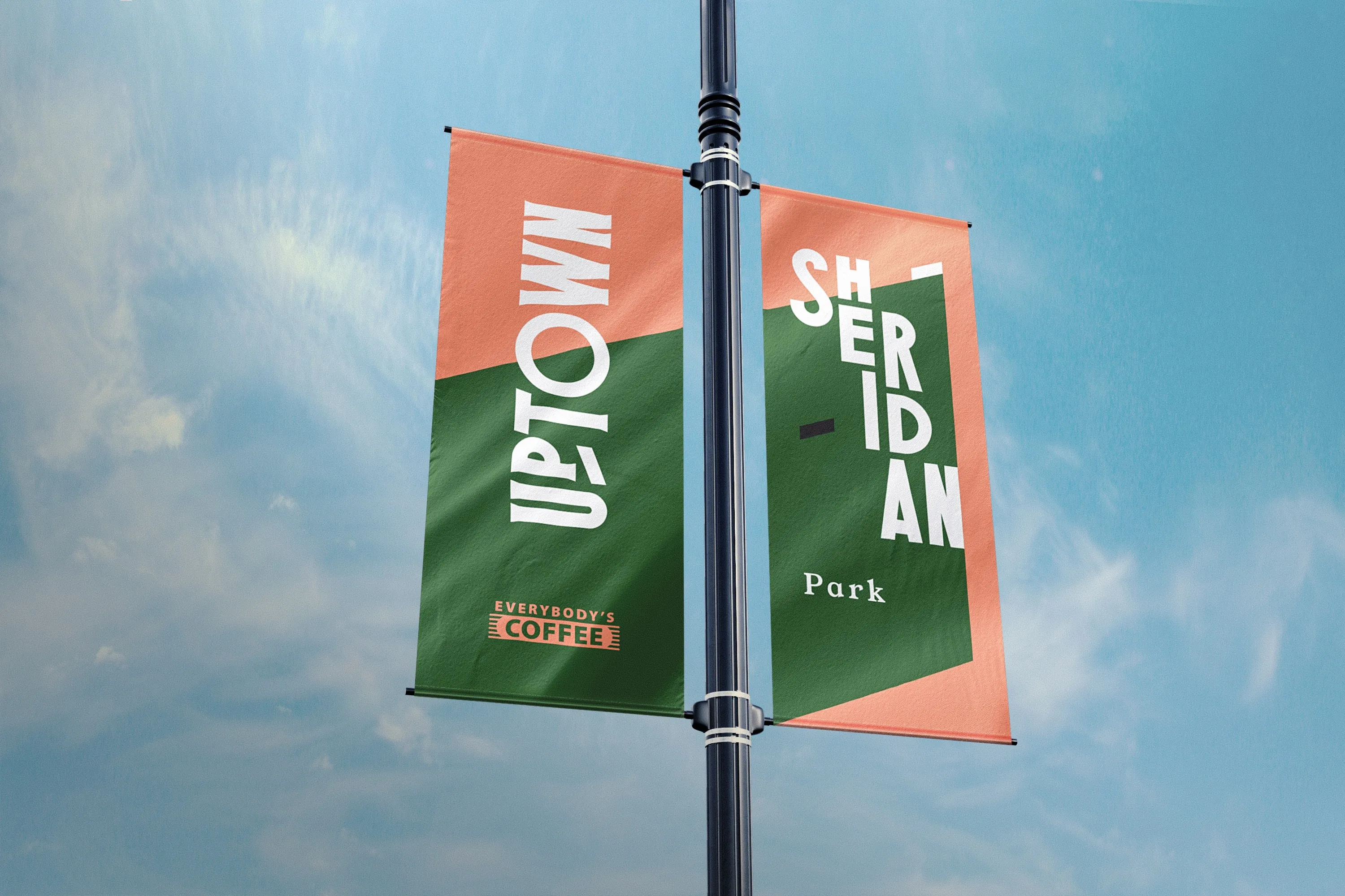 Custom Flag - Promotional Products for Street Advertising