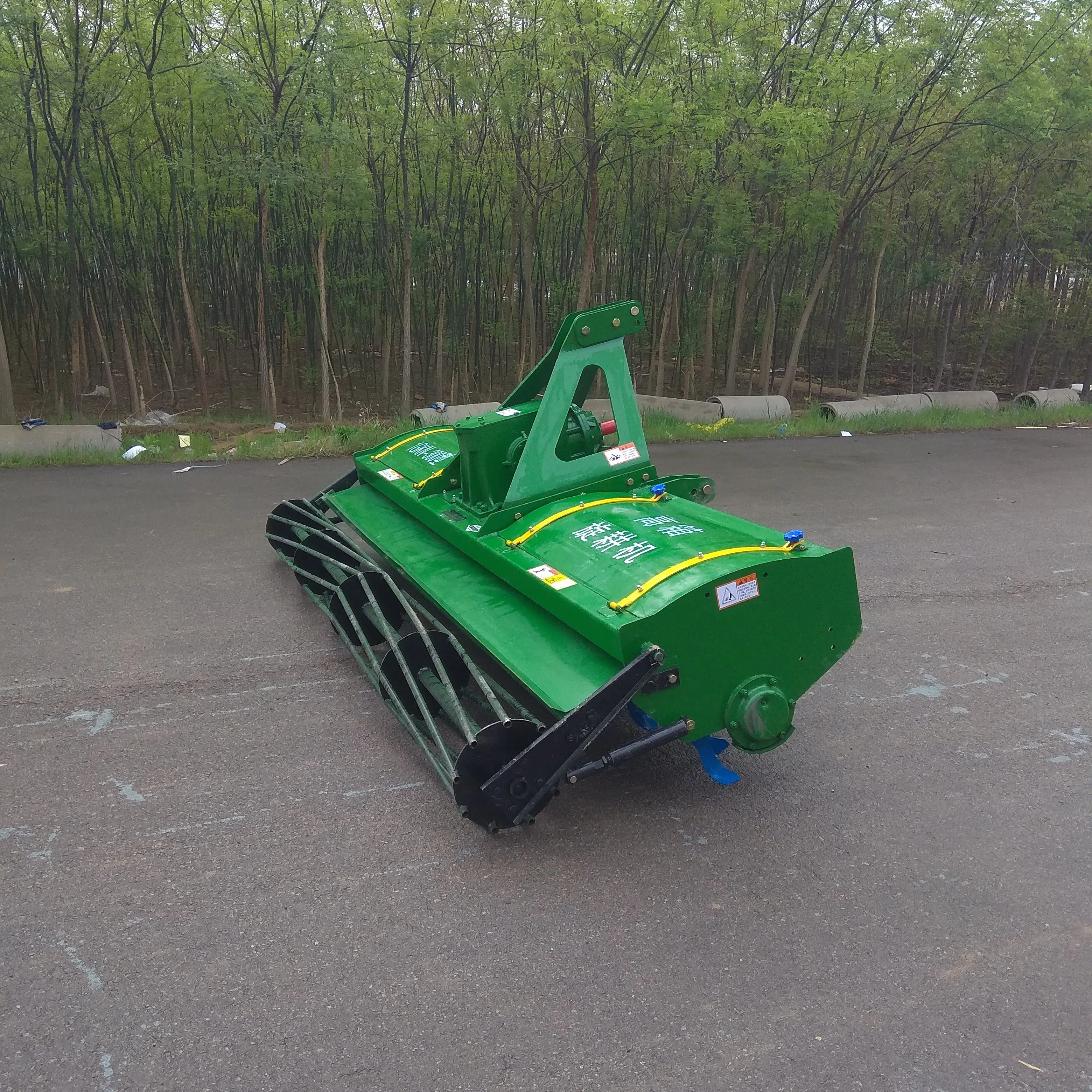 Tractor 3 Point Mounted 2.5m Heavy Duty Rotary Tiller With Behind ...