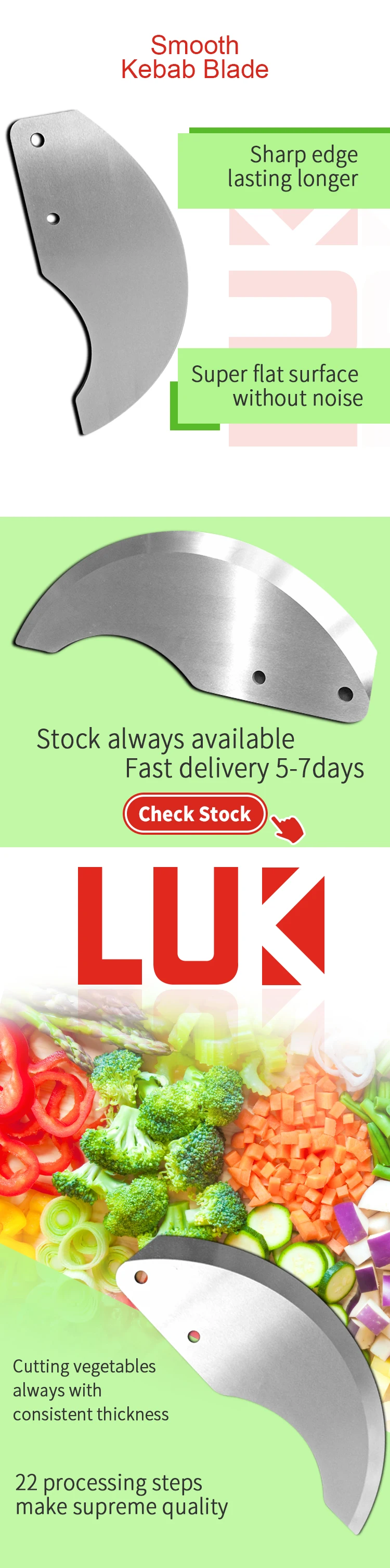 OEM Industrial Blade Vegetable Chopper - Durable & Efficient