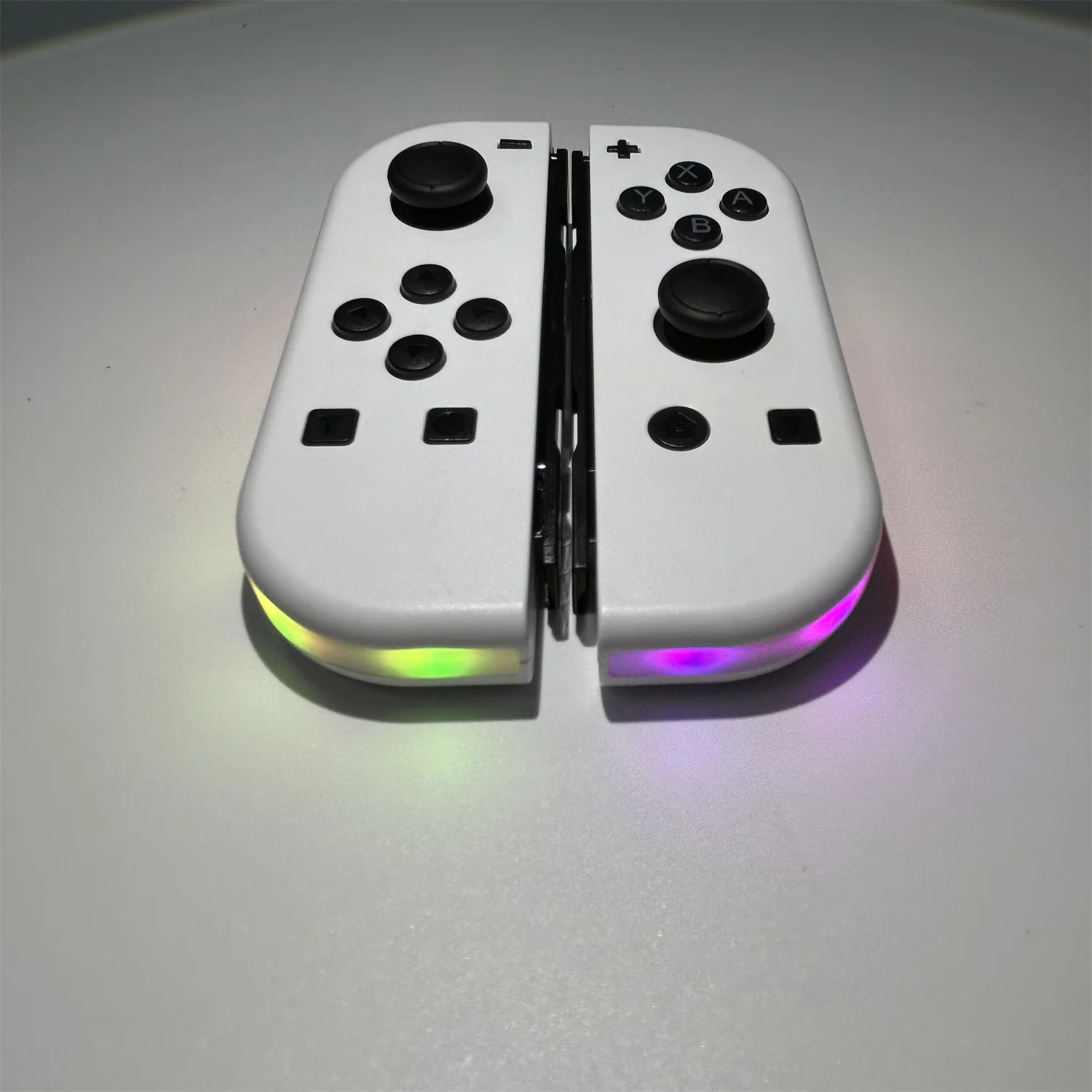 Switch Left And Right Handles With Rgb Dazzling Lights Burst Vibration Body Feeling Joycon ...