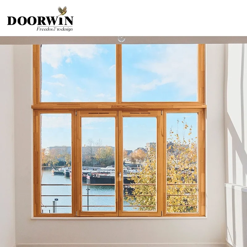 NFRC Modern Two Way Open Aluminium Tilt up Tilt and Turn Windows