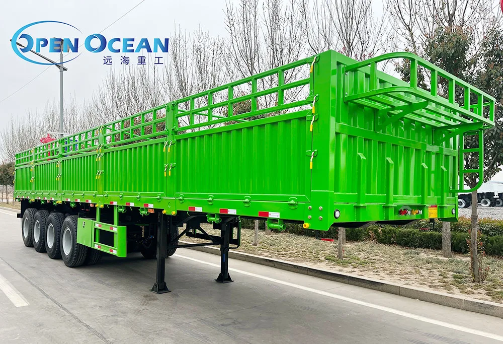 Cargo Van Fence Semi Trailer Use For Timer Livestock Animal Sugar Cane ...