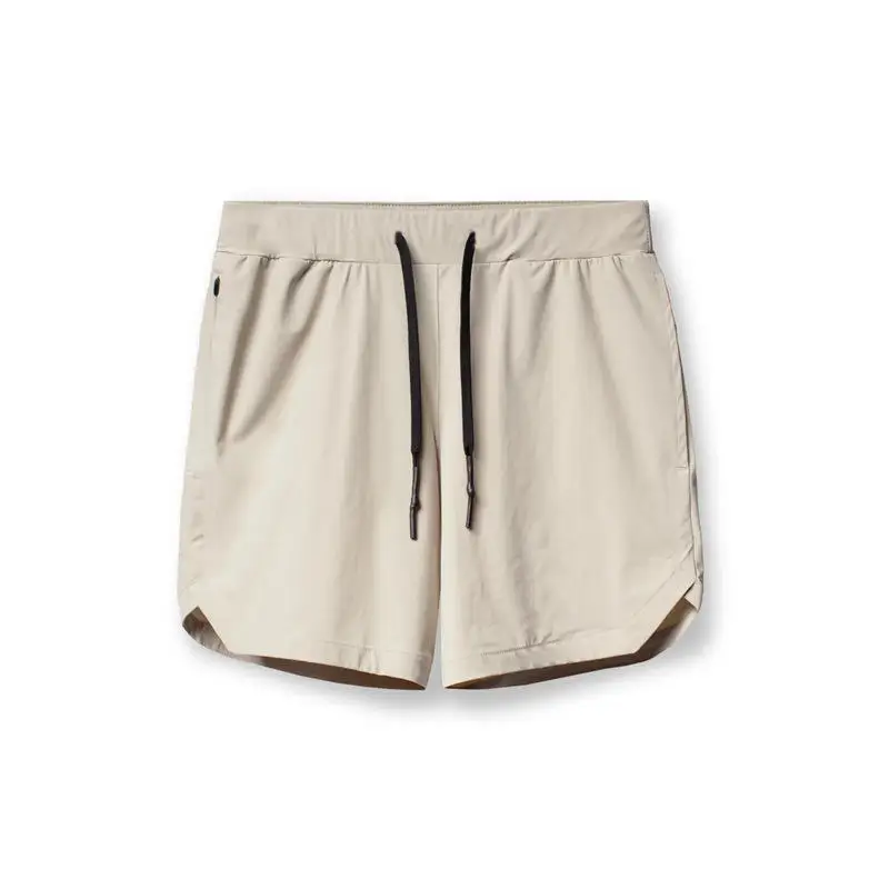 Customized Mens Workout Athletic Shorts Polyester Inside Pocket Quick ...