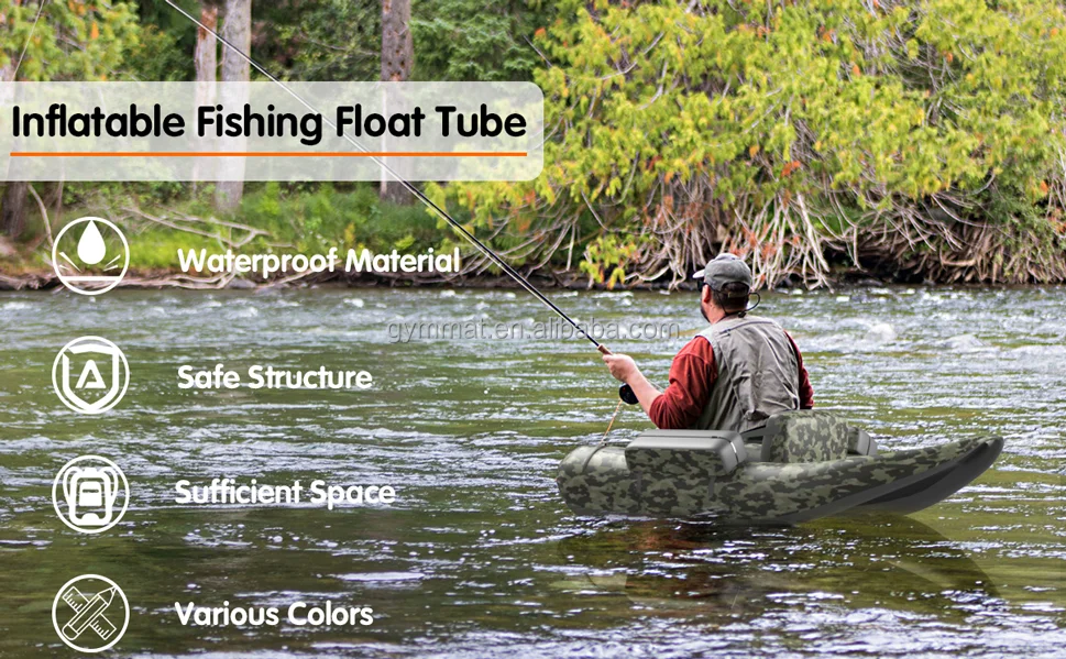 EJIA Inflatable Float Tube - Durable, Adjustable & Versatile