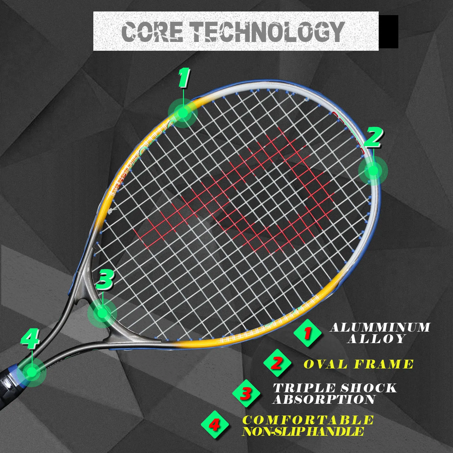 Paddle Tennis Rackets Customized Design Oem Service Tennis Racket - Buy ...