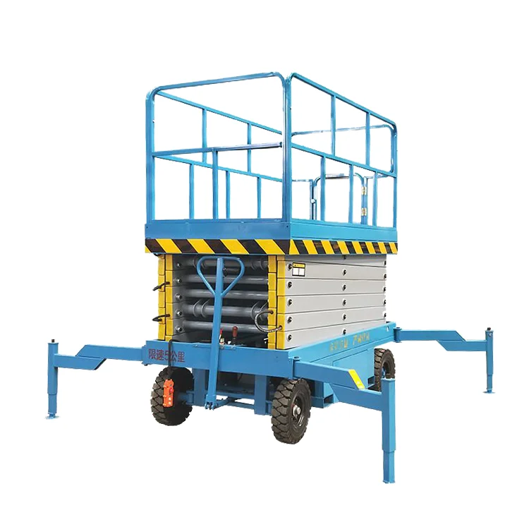 Alibaba.com: Premium Electric Platform Scissor Lift Table 300kg load ...