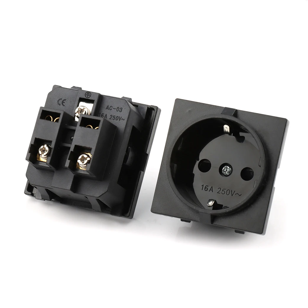 German EU Standard Circular AC Socket AC-03 16A 250VAC AC 03 Power ...