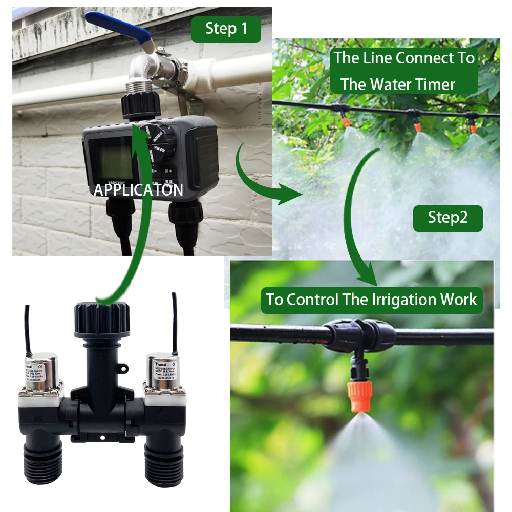 3/4 Inch DC 6V Latching Solenoid Valve for Garden Irrigation & OEM