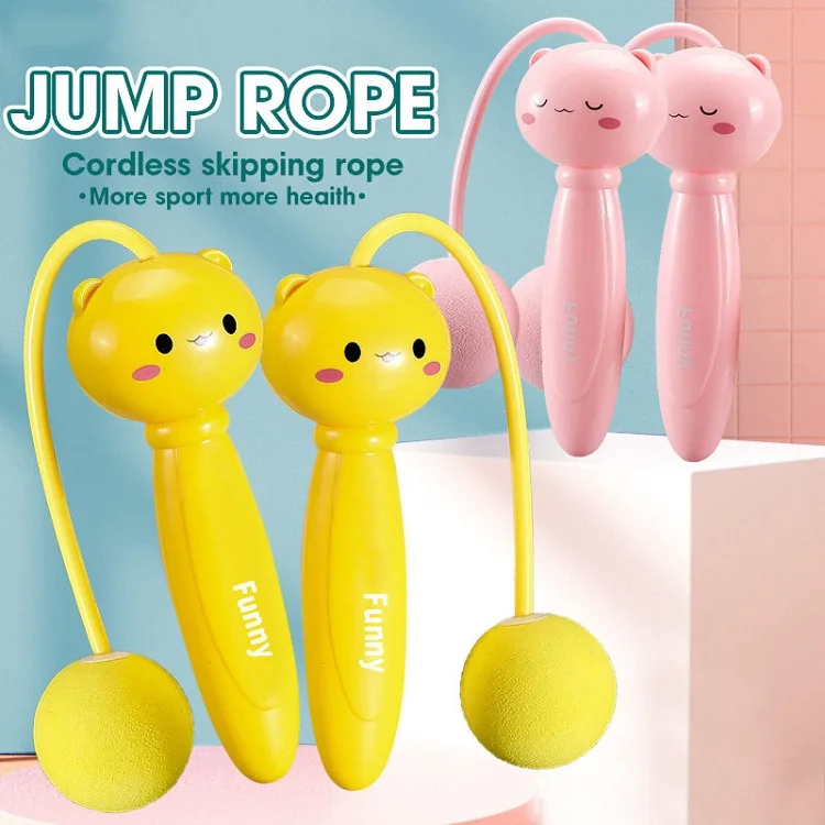 High Quality Cartoon Design Speed Jumping Rope Exercise Rope Skipping ...