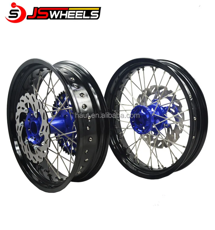 Yamaha YZ250 Supermoto Wheels - Durable 17 Inch Rims