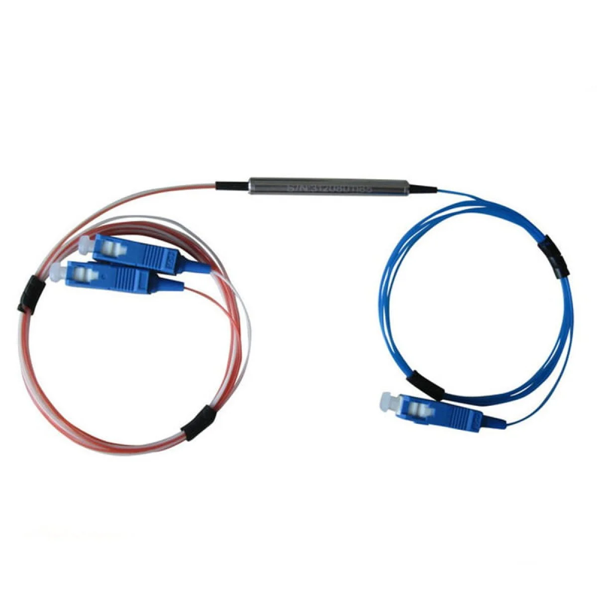 2 Way Sc/Apc 1310/1490/1550nm 1x2 Mini Tube Fbt Fiber Coupler/splitter ...