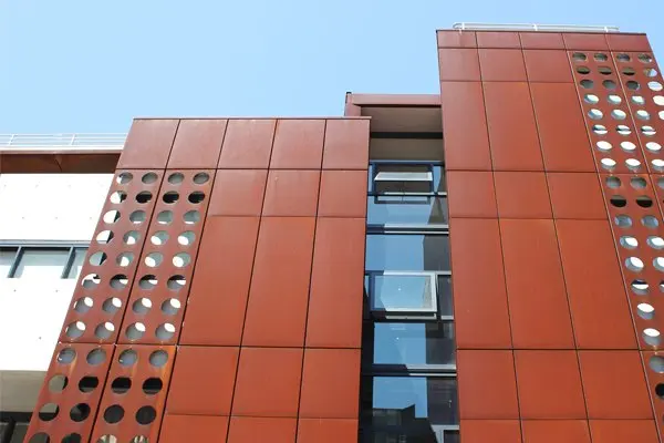 Corten Steel Facade Curtain Wall Exterior Wall Cladding Designs Rust ...